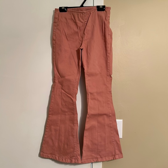 Chelsea & Violet | Bottoms | Girls Light Pink Flares | Poshmark